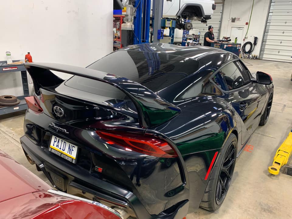 Carbon Fiber MB-Style Wing - Toyota Supra MK5 – The Carbon Lab