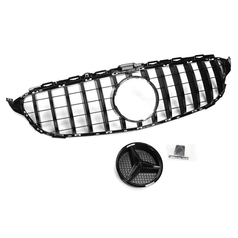 AMG Style Front Grille - Mercedes Benz W205 C-Class – The Carbon Lab