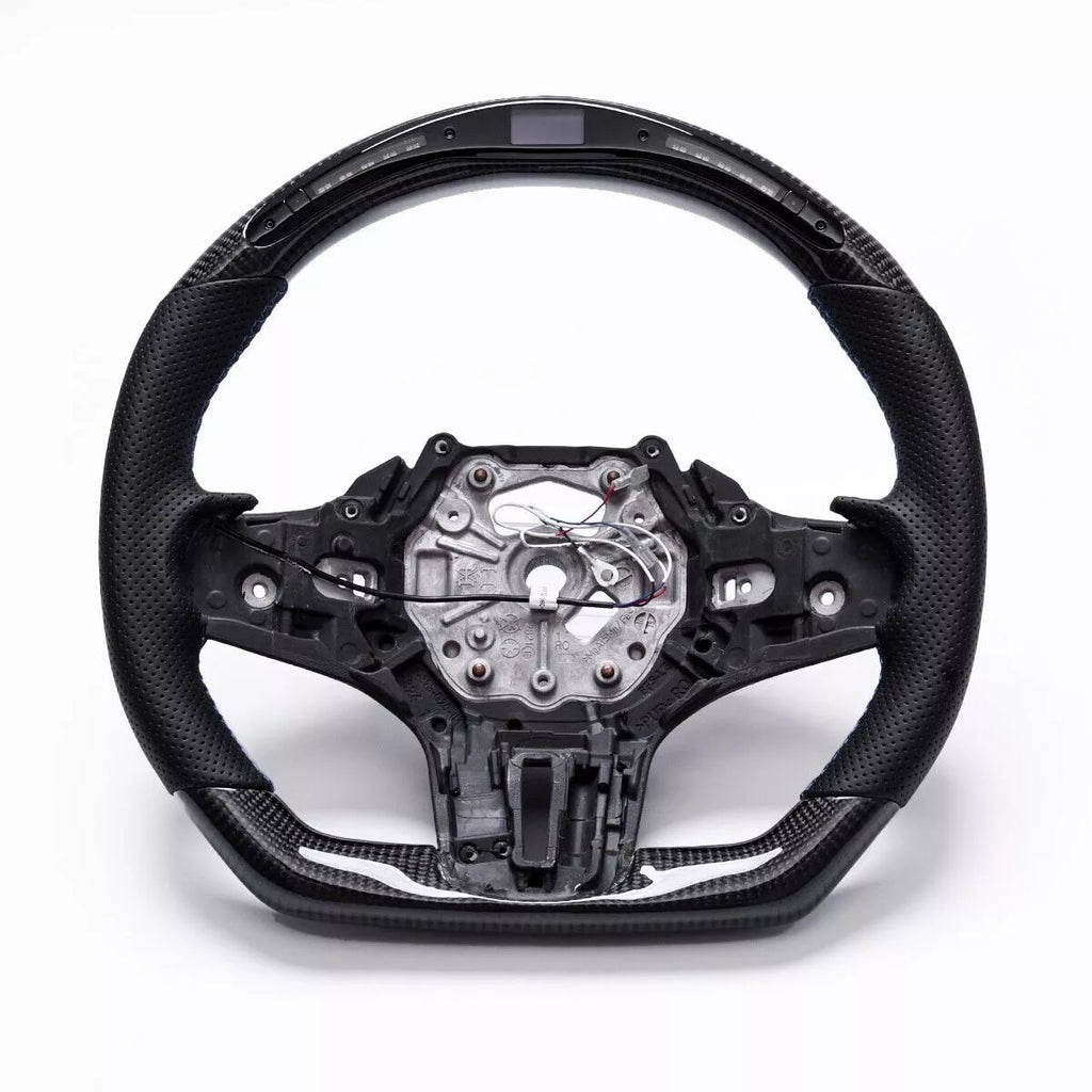 Carbon Fiber LED Steering Wheel - BMW M3 G80/M4 G82, G20 – The Carbon Lab