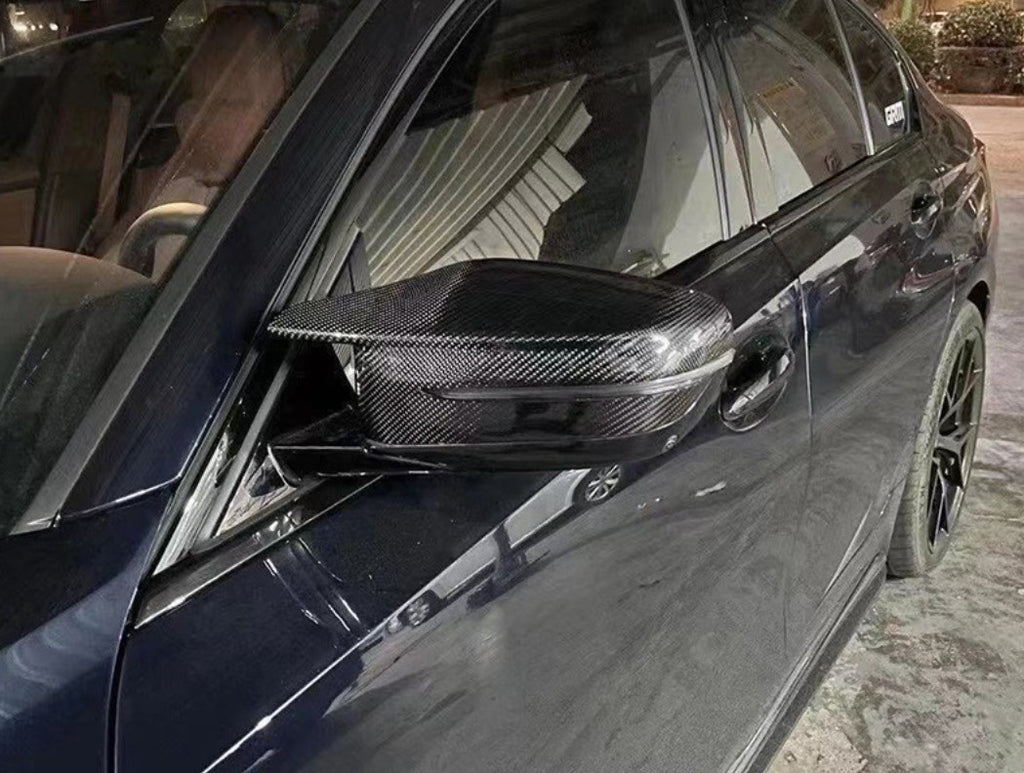 Carbon Fiber M Style Mirror Caps for G Chassis – The Carbon Lab